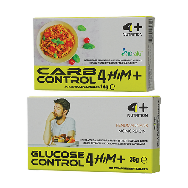 Пакет - Контрол на апетита за НЕГО : CARB CONTROL 4 HIM+ мъжка формула за контрол на ...
